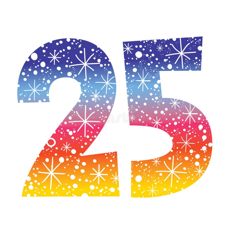 Número veinte ilustración del vector. Ilustración de chispa - 93003138