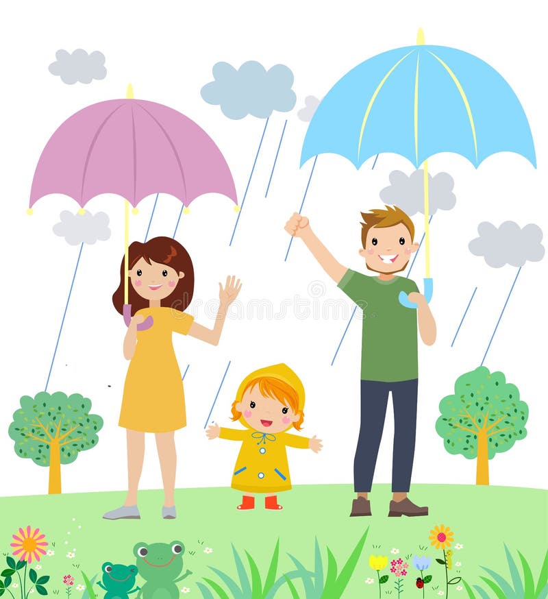 Happy Family Crayon Drawing Stock Illustrations – 1,825 Happy Family ...