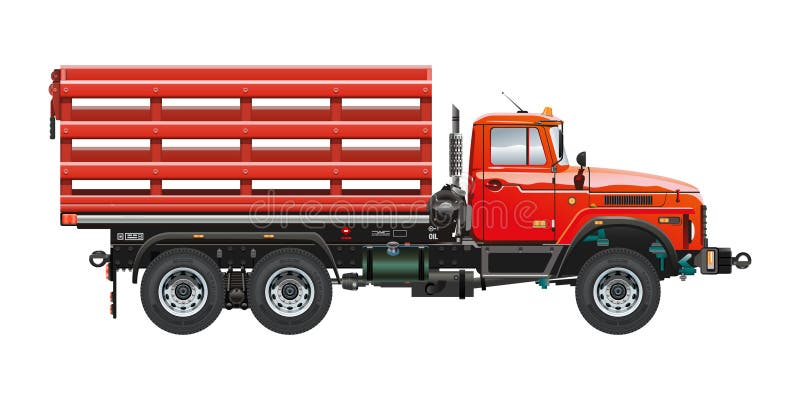 Farm Truck Semi Medium Car for Transporting Agriculture and Livestock ...