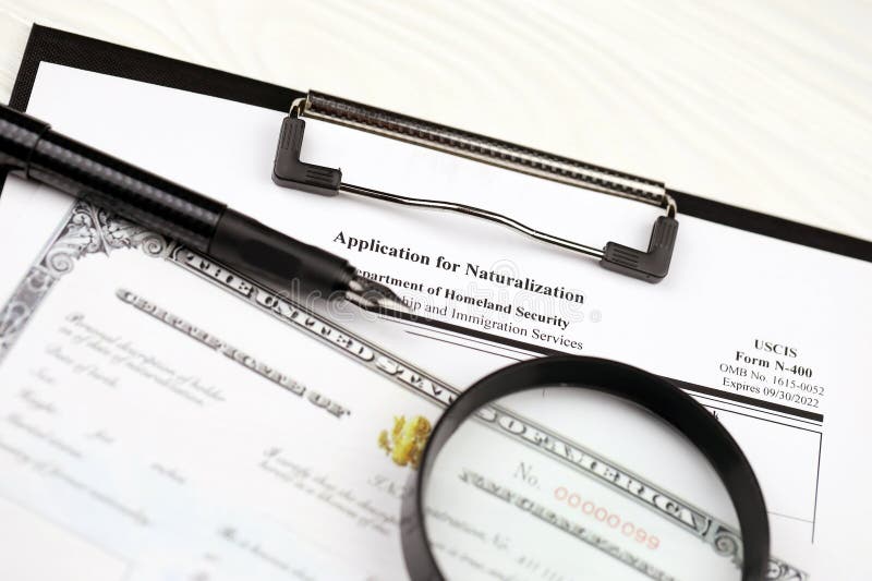 N-400 Application for Naturalization and Certificate of Naturalization ...