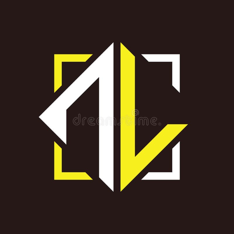 Monogram L Square Stock Illustrations – 582 Monogram L Square Stock ...