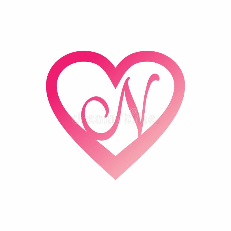 Pink Heart Logo Company Name Stock Illustrations – 121 Pink Heart Logo ...