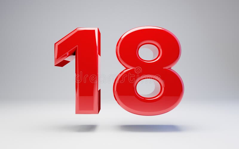Número 18 Ilustraciones Stock, Vectores, Y Clipart – (1,804 ...