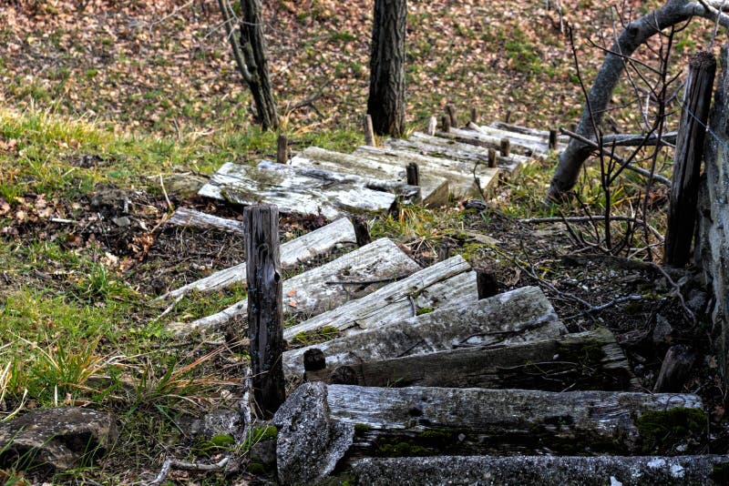 Man-made Steps of Stones and Sand To the Seashore Stock Image - Image ...