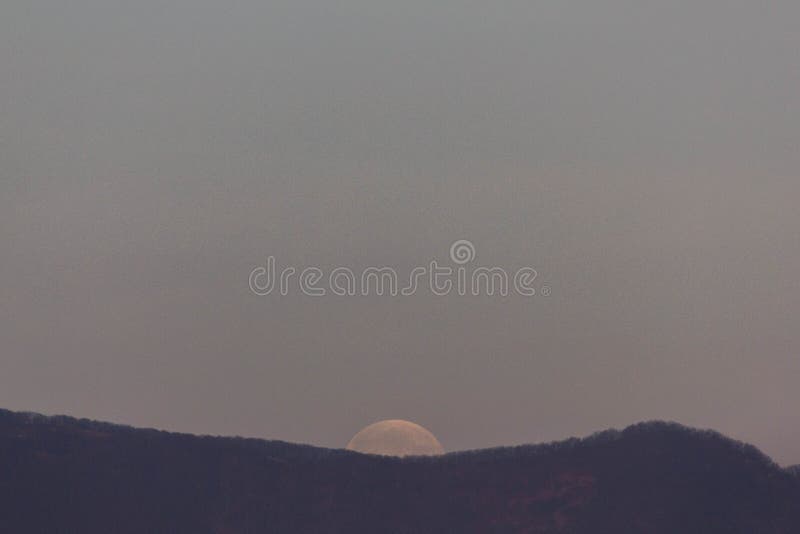 Real Moon Closeup Photograph. Earth S Satellite Stock Image - Image of ...