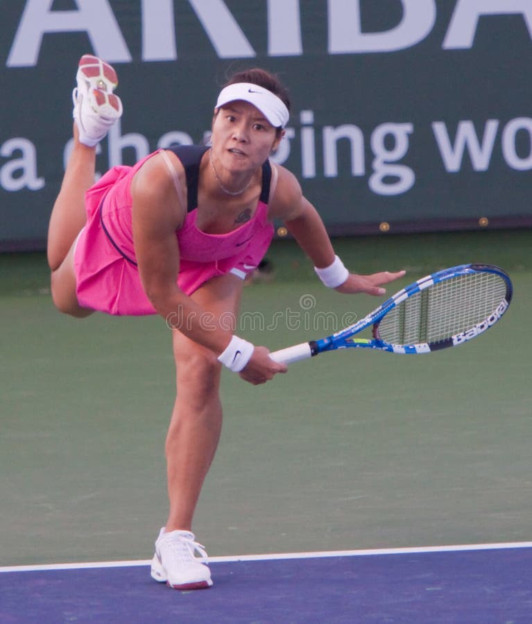 Na LI at the 2009 BNP Paribas Open Editorial Photography - Image of ...