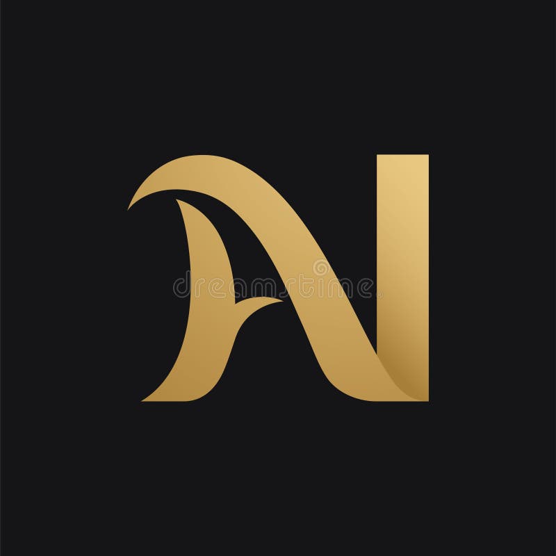 An, NA, a, N Abstract Letters Logo Symbol Monogram Stock Vector ...