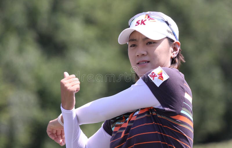 Na Yeong Choi Evian Masters 2010 Editorial Stock Photo - Image of ...
