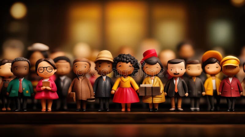 NAACP Day Naacp Day Celebration Featuring Diverse Group of Cartoon ...