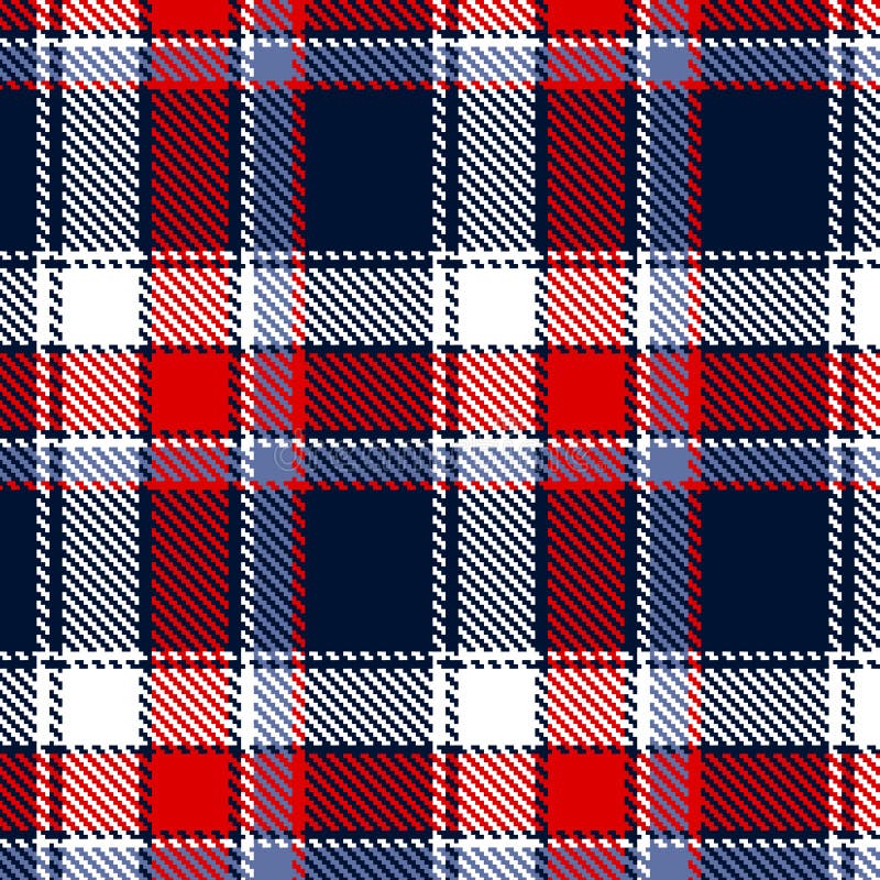 Naadloos geruit patroon vector illustratie. Illustration of controles ...