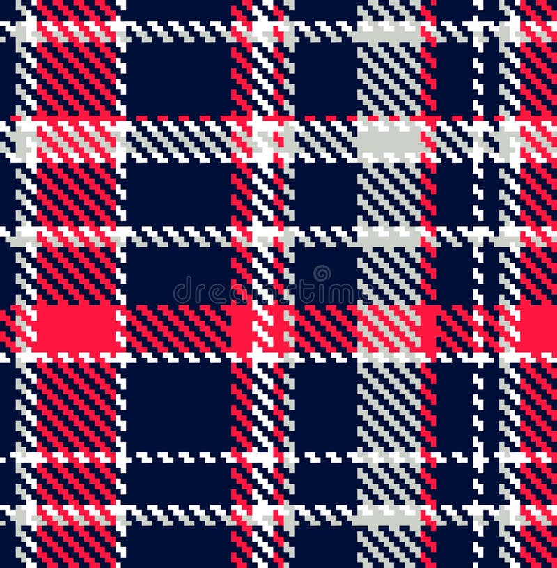 Naadloos geruit patroon vector illustratie. Illustration of geometrisch ...