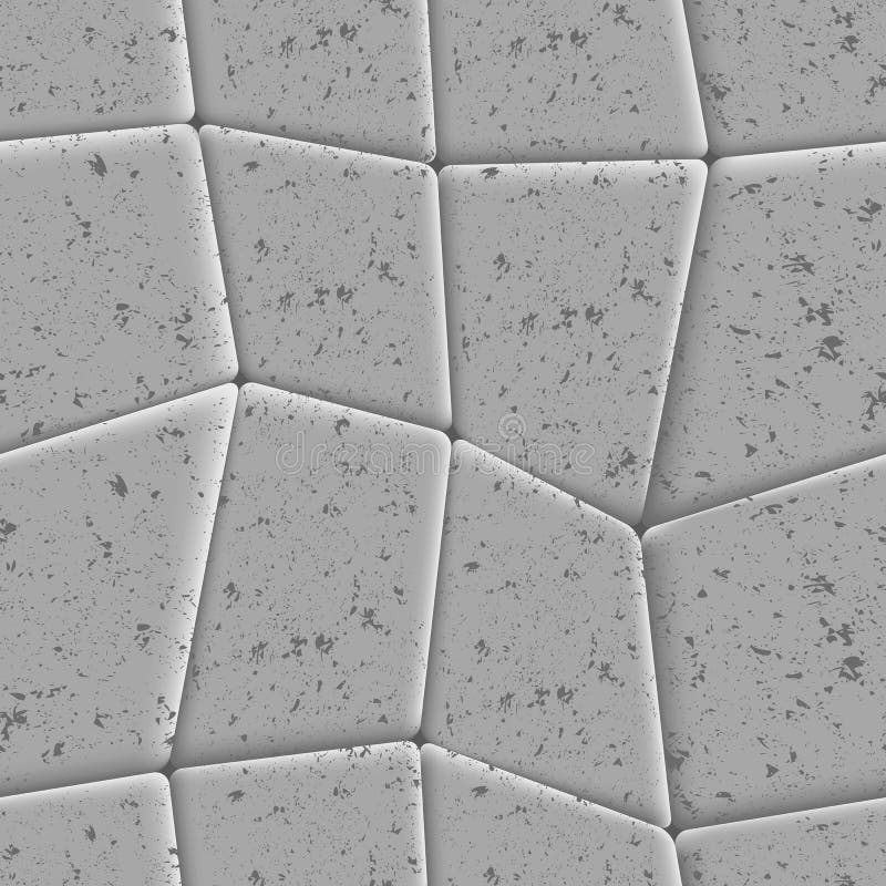 Naadloze Achtergrond Van Stoeptegels, Vectorillustratie Vector ...