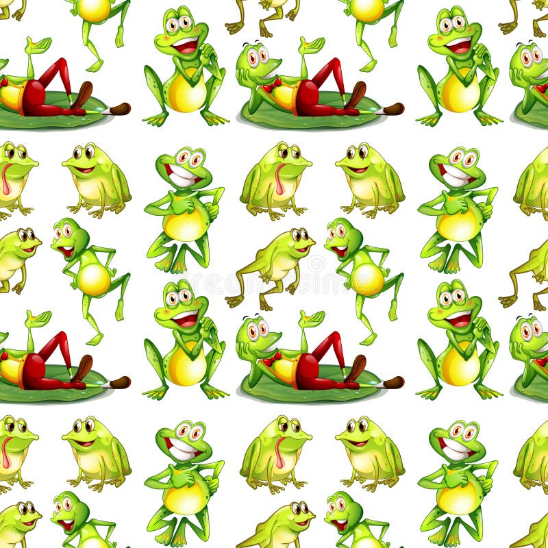 Springende Kikker Stock Illustrations, Vectors, & Clipart – (1,292 ...