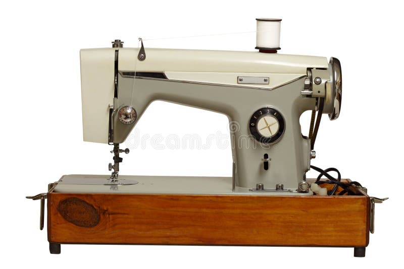 Nieuwe Naaimachine stock afbeelding. Image of modern - 12499971