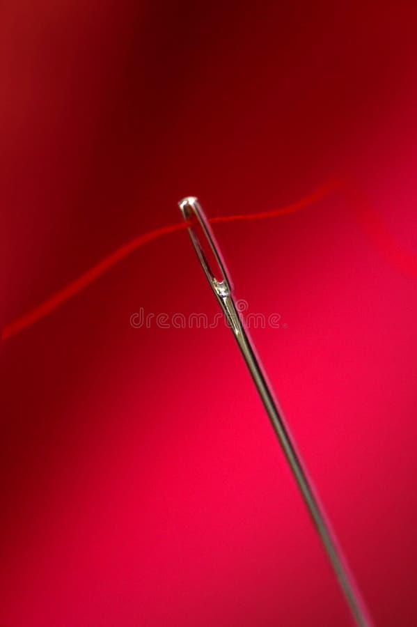 Naald stock afbeelding. Image of scherp, naald, borduurwerk - 3453949