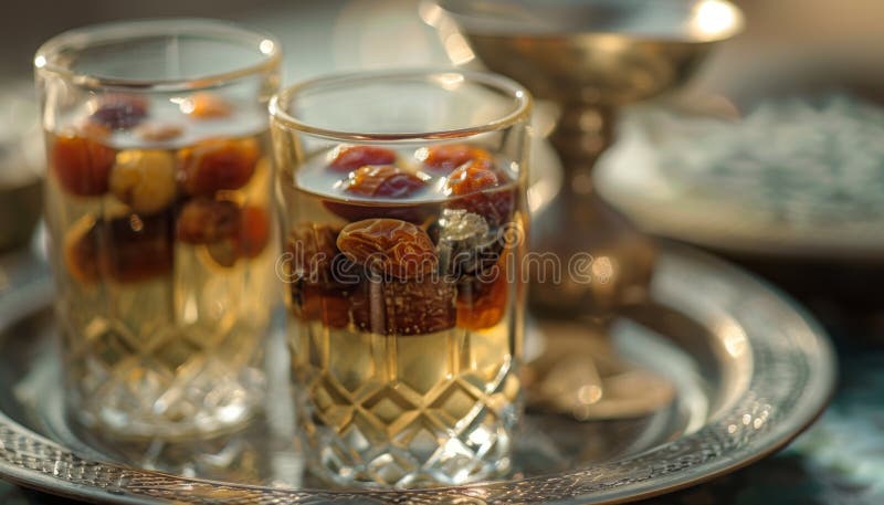 Nabeez Water or Dates Fruit Kurma Infused Water for Ramadan Suhor ...
