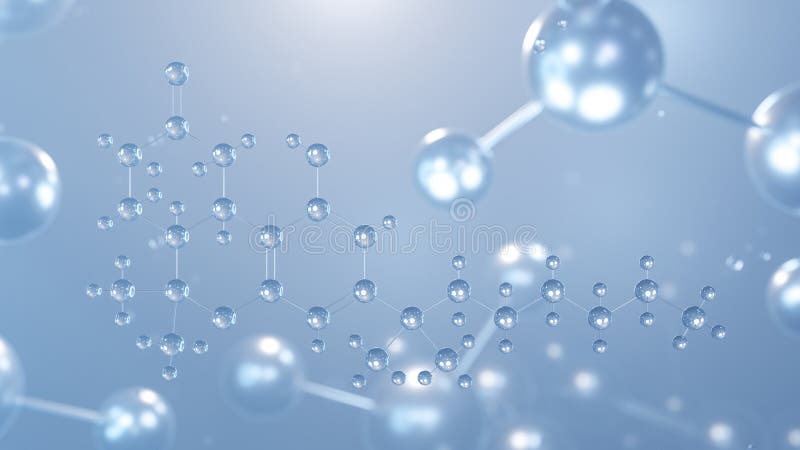 Nabilone Molecular Structure 3d, Flat Model, Cesamet, Structural ...