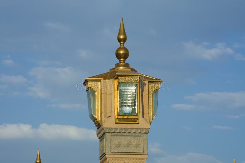 Nabvi mosque Madeena stock photo. Image of editorial - 222589144