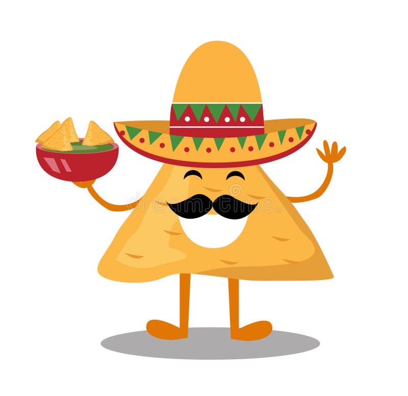 Nacho Chip Hat Stock Illustrations – 297 Nacho Chip Hat Stock ...