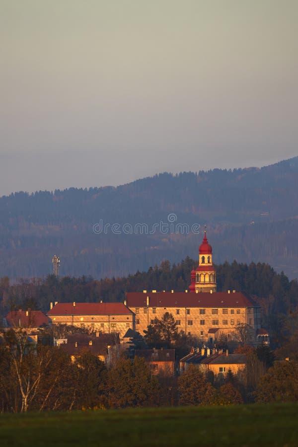 Nachod Castle, Eastern Bohemia, Czech Republic Stock Photo - Image of ...