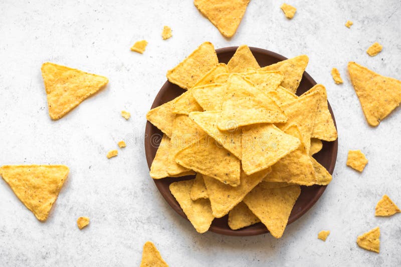 Nachos Corn Chips stock photo. Image of mexico, corn - 182312974