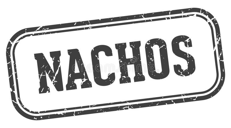 Nachos stamp stock vector. Illustration of mexican, grungy - 122012733