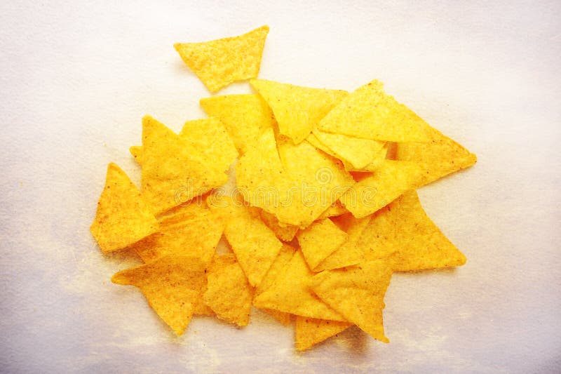 Nachos and Textures stock photo. Image of mexican, salty - 214606810