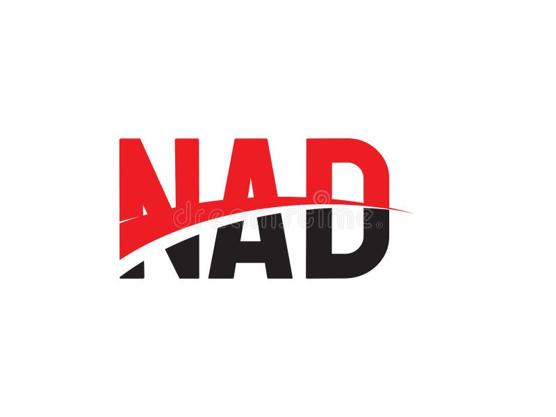 NAD Letter Initial Logo Design Vector Illustration Stock Vector ...