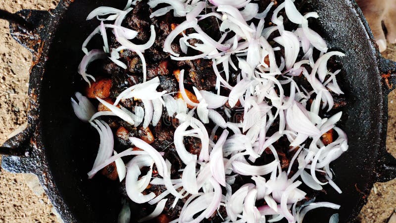 Nadan beef fry stock photo. Image of design, invertebrate - 196242768