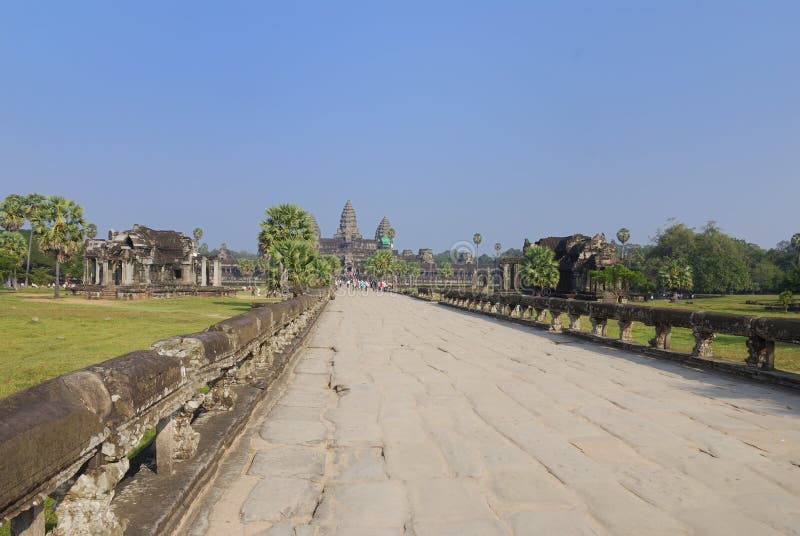 Naga in Angkor Wat stock photo. Image of decoration - 129430290