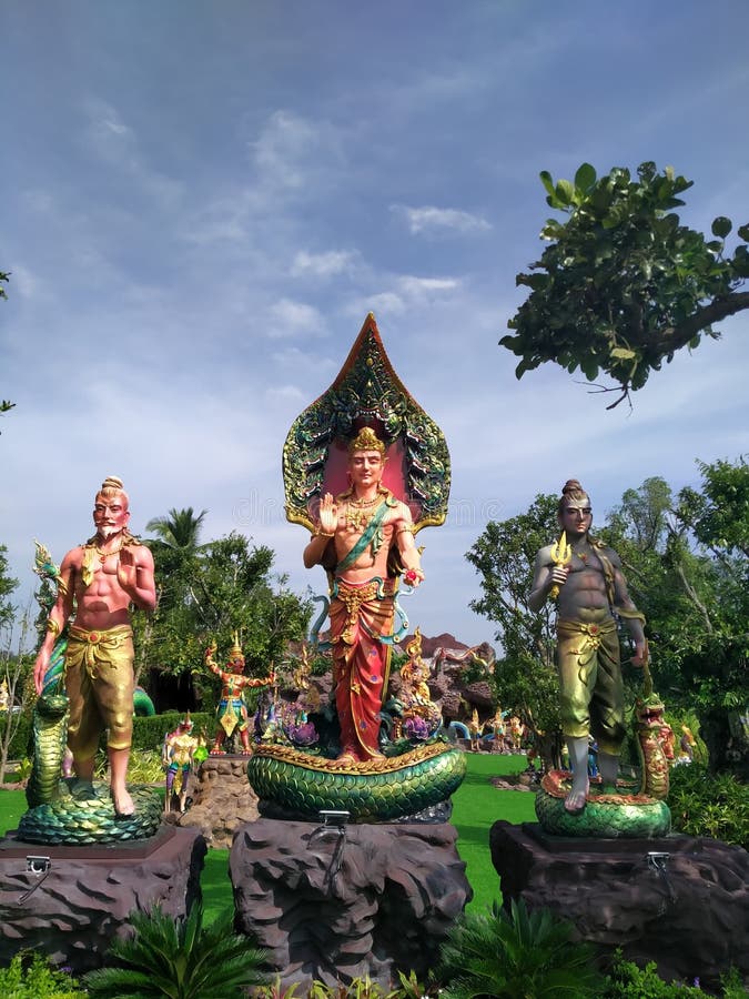 Naga, Lord of the River stock image. Image of thailand - 345361661