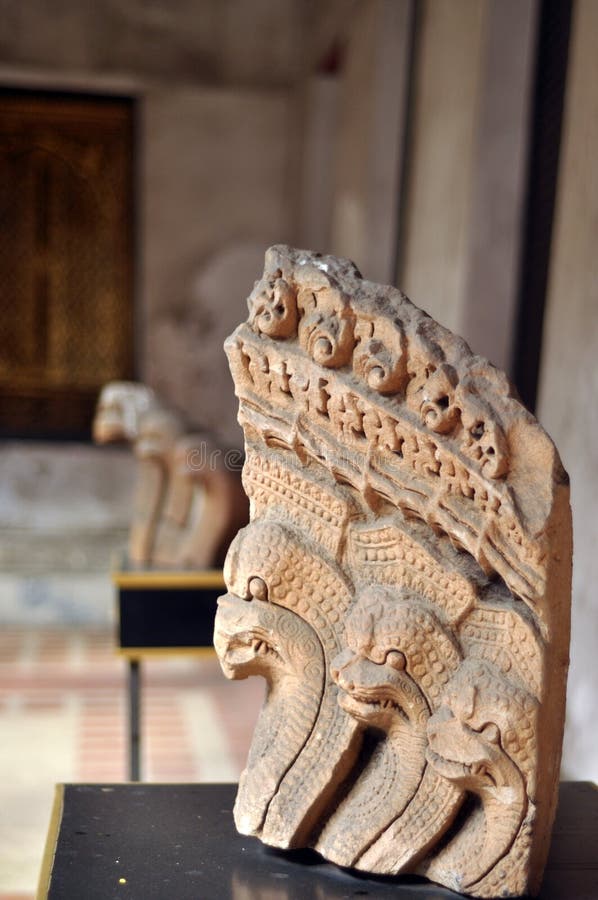 Naga stone. stock image. Image of legend, design, buddhism - 22457299