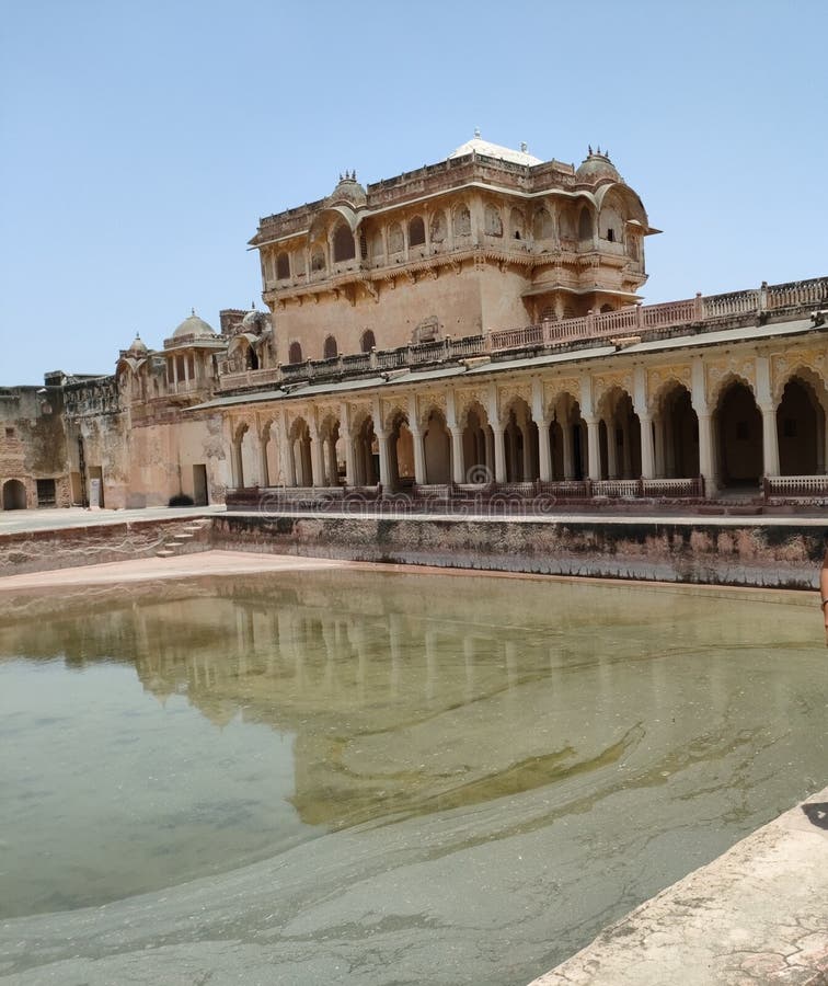 Nagaur Central Fort, Rajasthan, India Stock Image - Image of nagaur ...