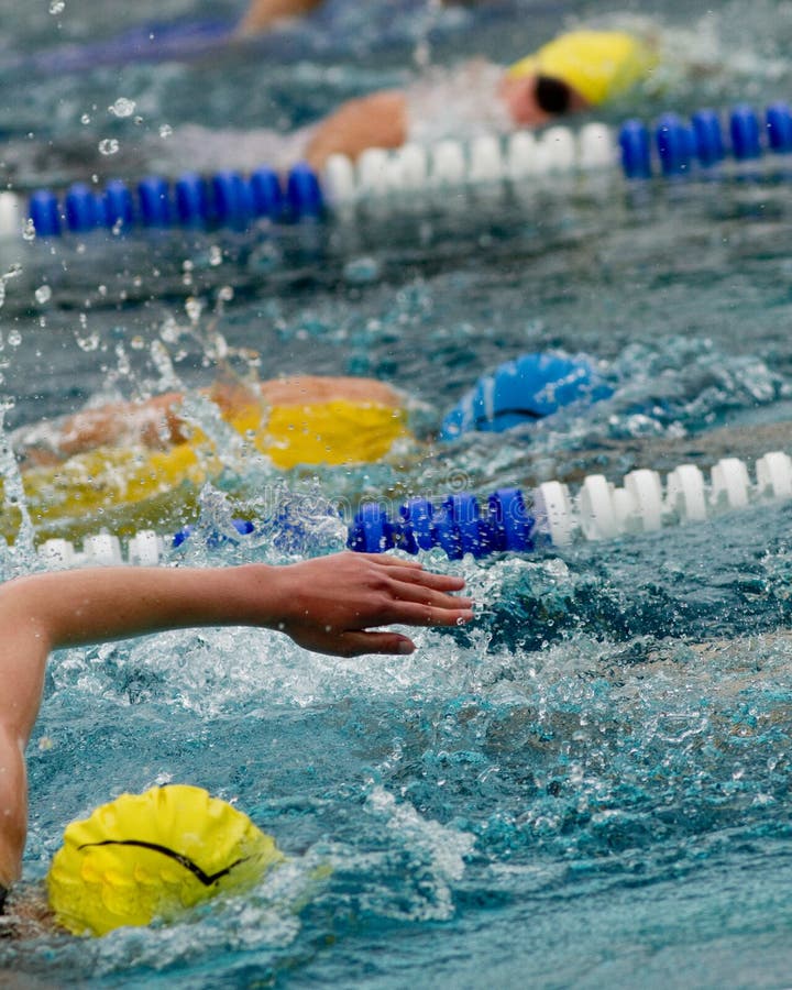 Nageur image stock. Image du détail, triathlètes, sport - 14321103