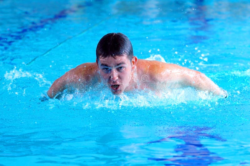 Nageur image stock. Image du natation, sport, regroupement - 17608253