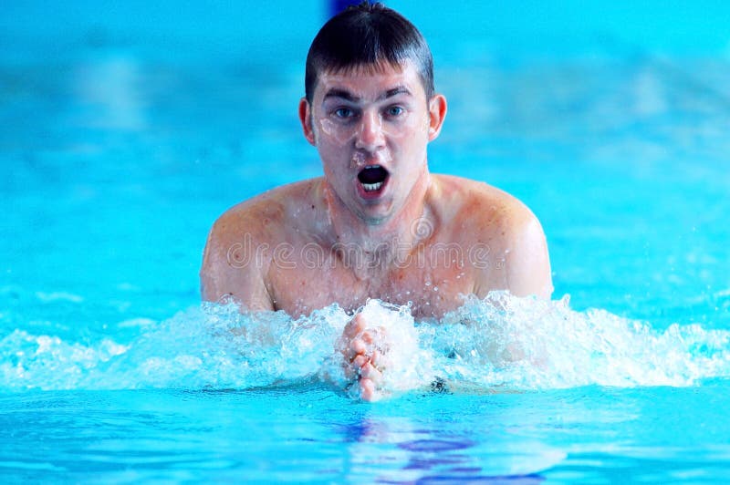 Nageur image stock. Image du natation, sport, regroupement - 17608253