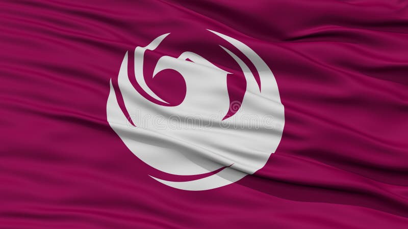 Flagge Von Phoenix Ist Das Kapital Arizona, USA Vektor Abbildung ...