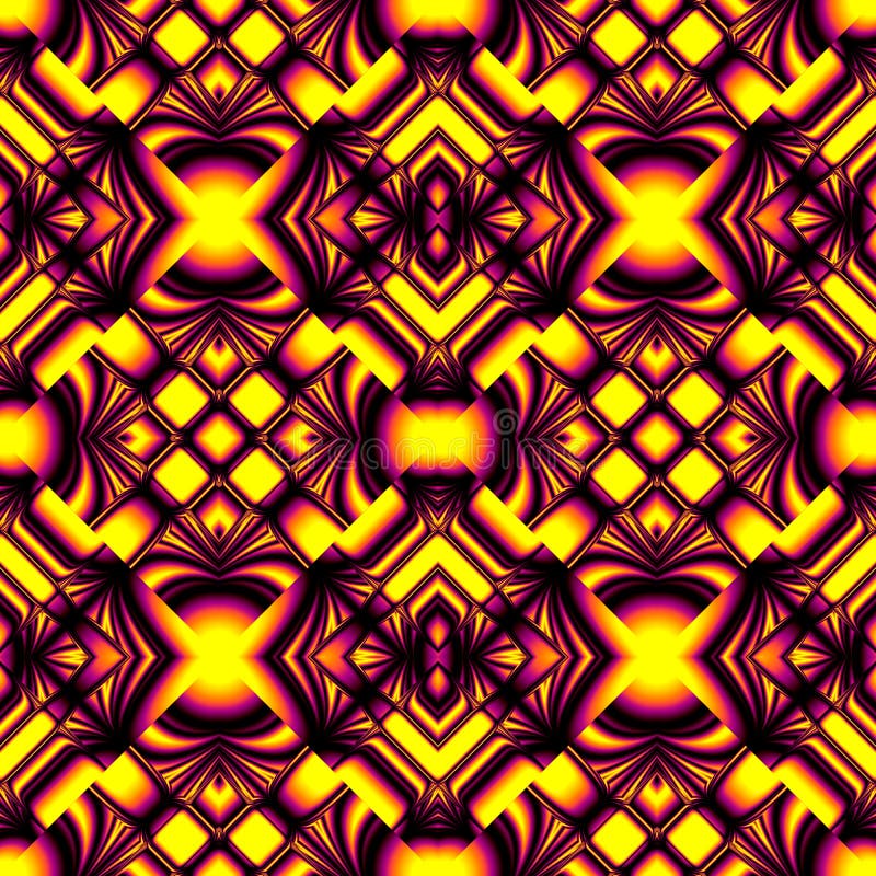 Nahtloses Muster in Den Magischen Farben Vektor Abbildung ...