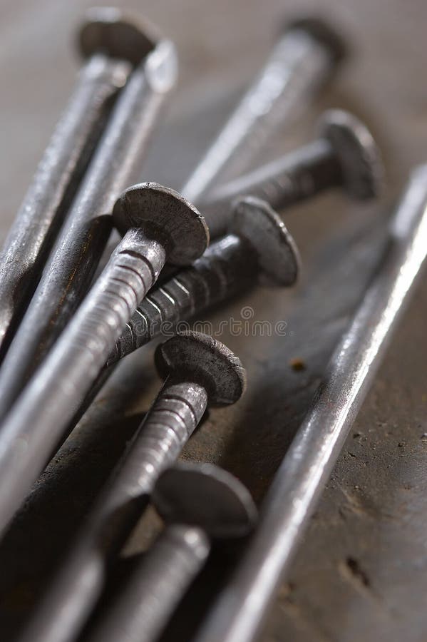 Nail stock photo. Image of boards, material, nail, texture - 1308920