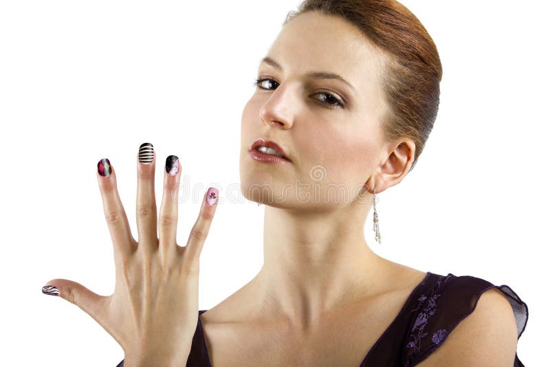 Nail Art stock photo. Image of cosmetics, female, color - 32577642