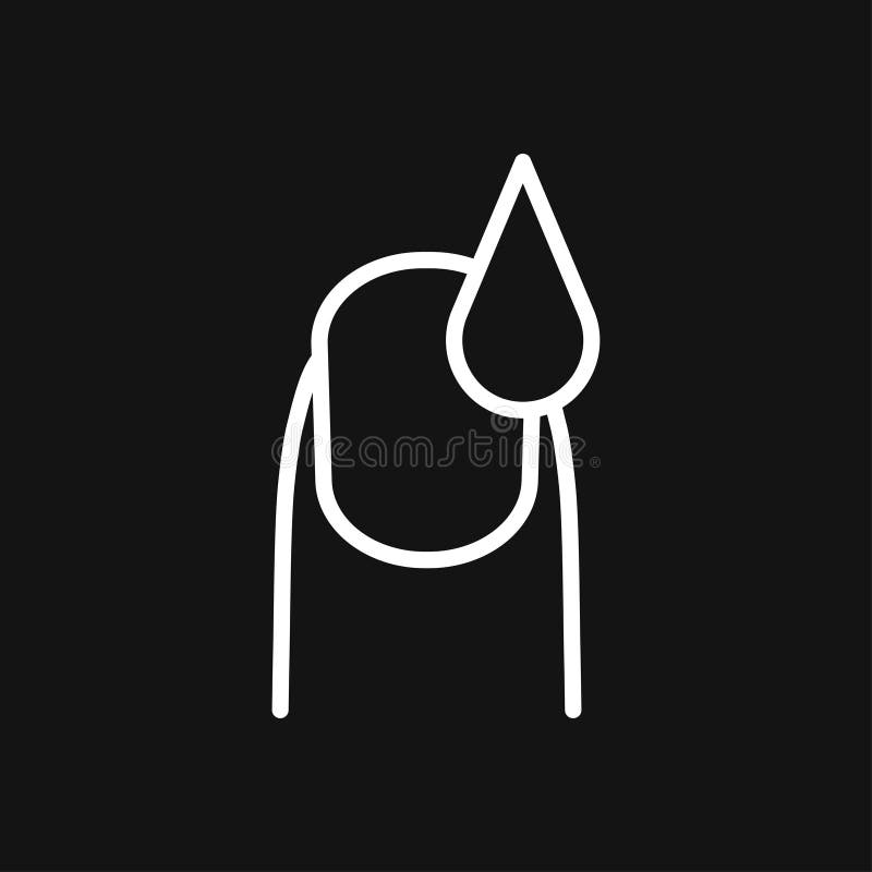 Nail Care Icon. Pedicure and Manicure Equipment. Vector Illustrations ...