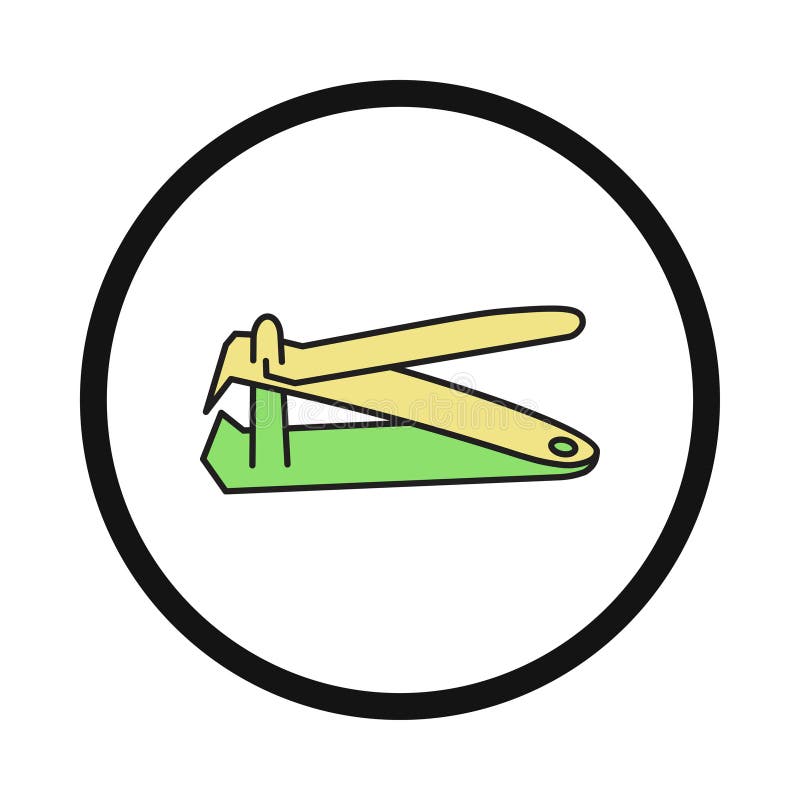 Nail Clipper, Nail Cutter, Personal Care, Nail Cutter Icon Stock Vector ...