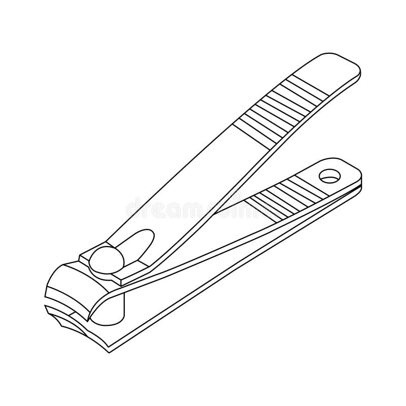 Nail clipper icon stock vector. Illustration of icon - 290193025