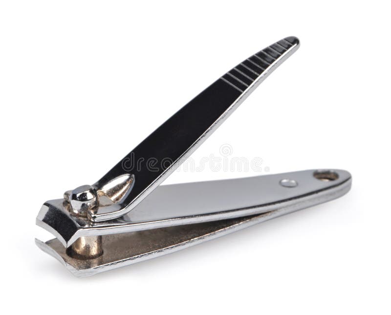 Nail clippers stock photo. Image of object, open, hand - 24142998