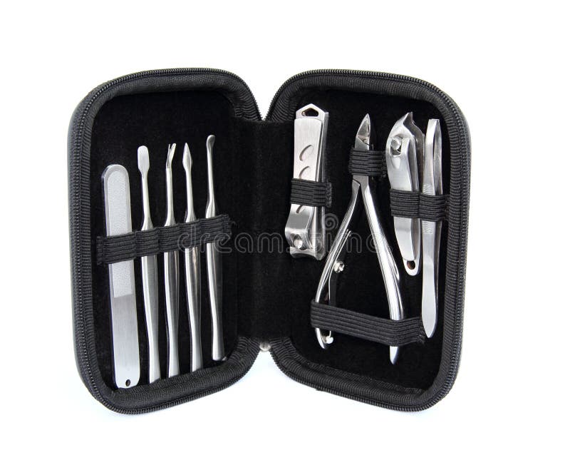 Nail-clippers in box stock photo. Image of health, nipper - 20439024