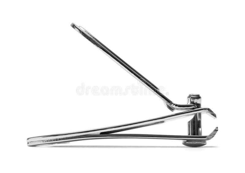 Nail Clippers Side View stock image. Image of metal - 254273103