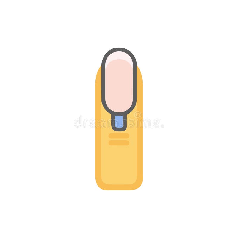 Nail Icon for Structural Integrity Stock Illustration - Illustration of ...