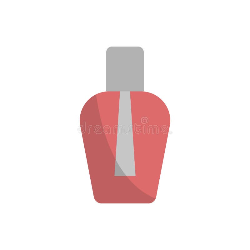 Nail Polish Bottle Beauty Make Up Icon Vector Basic Design Stock Vector - Illustration of ...