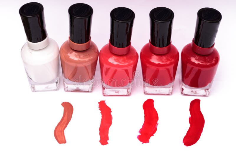 Nail polish colors stock photo. Image of polish, nail - 75442734