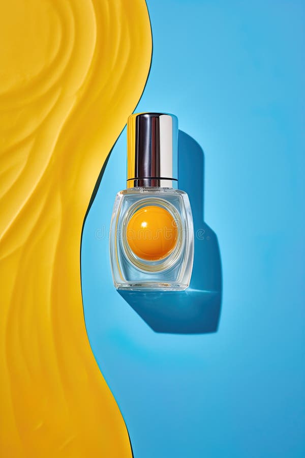 Nail Polish with Egg Yolk. Art Installation Design for Easter ...